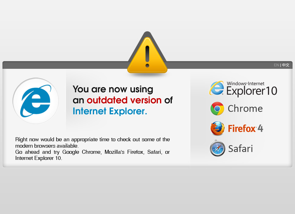 Your current browser is outdated. Your current browser is outdated.